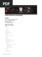 Active Directory Attacks Cheat Sheet | PDF | Group Policy | Active Directory