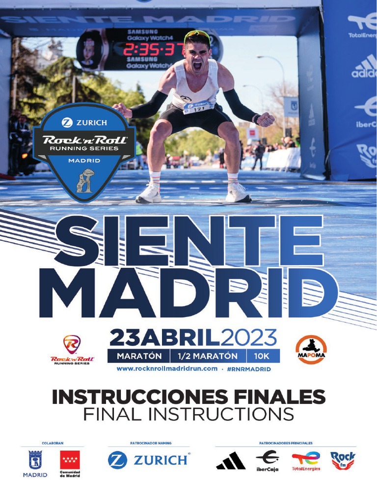 Instrucciones Finales Zurich 42K Madrid | PDF | Aplicación movil