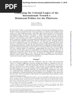 Epeli Hau'ofa: Our Sea of Islands | PDF | Oceania | Polynesia