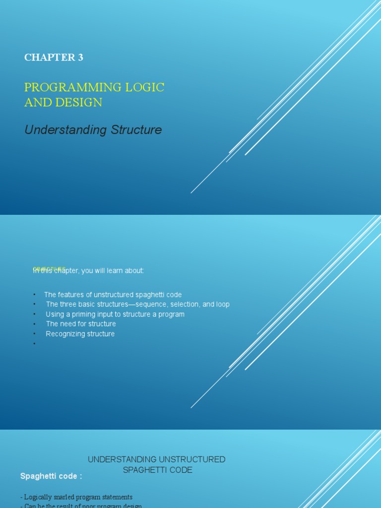 Programming Log Chapter 3 | PDF | Control Flow | Computer Science Programming Log Chapter 3 | PDF | Control Flow | Computer Science