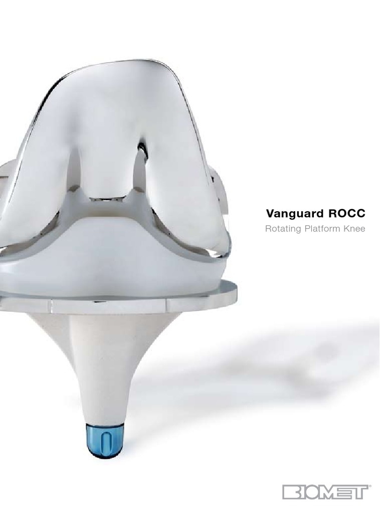 Vanguard ROCC Brochure | PDF | Knee | Medical Specialties