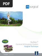 CONDUIT Cervical System Surgical Guide | PDF | Vertebra | Implant ...