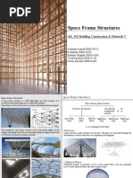 Space Frame | PDF | Framing (Construction) | Structural Engineering