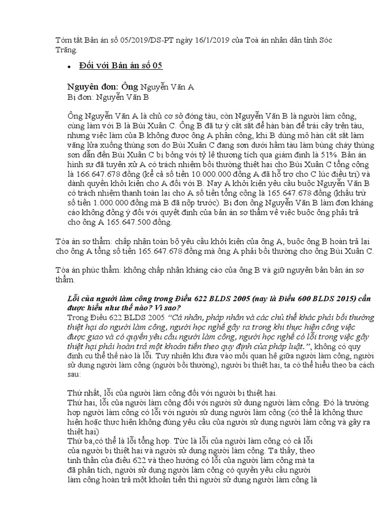 TL lần 7 - cá nhân | PDF