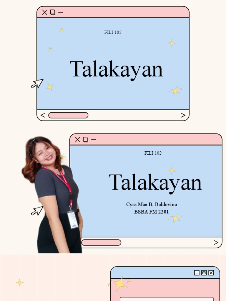 Talakayan: FILI 102 | PDF