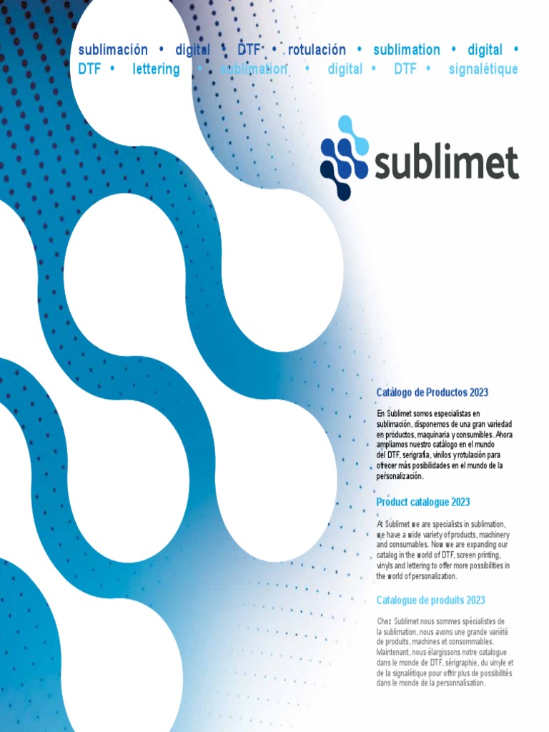 Catalogue Sublimet: Personnalisation Innovante | PDF | T-Shirt | Fibres