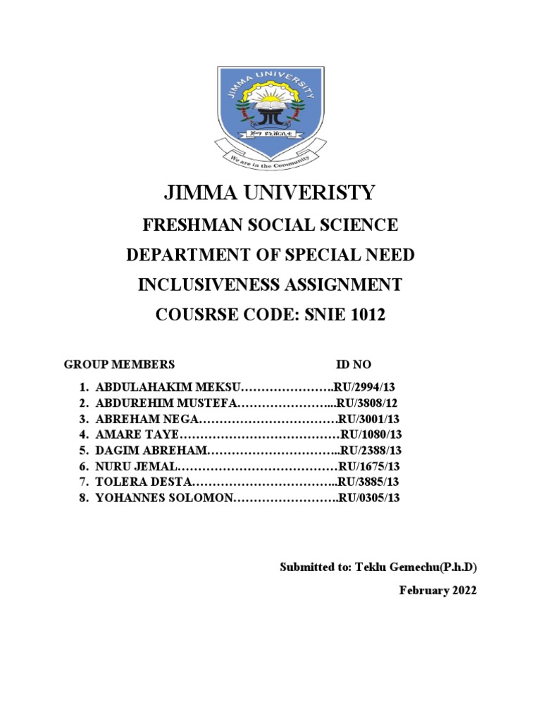 An Analysis of the Impact of Disability and Vulnerability on Daily Life ...