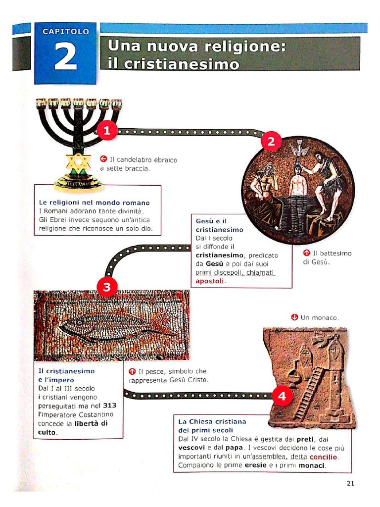 Storia - Una Nuova Religione. Il Cristianesimo | PDF