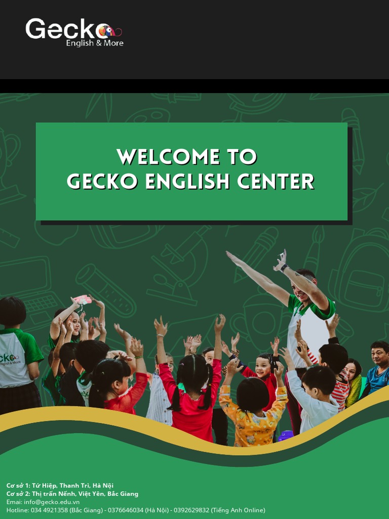 Welcome To Gecko English Center | PDF