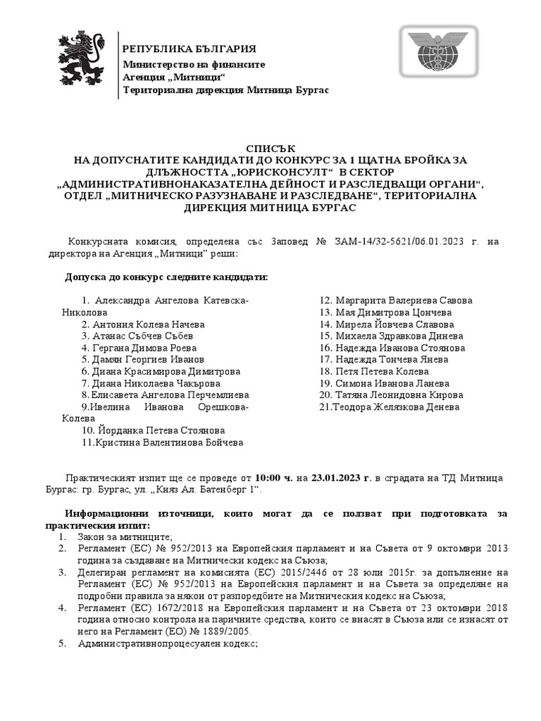 ДОПУСНАТИ КАНДИДАТИ Pdf