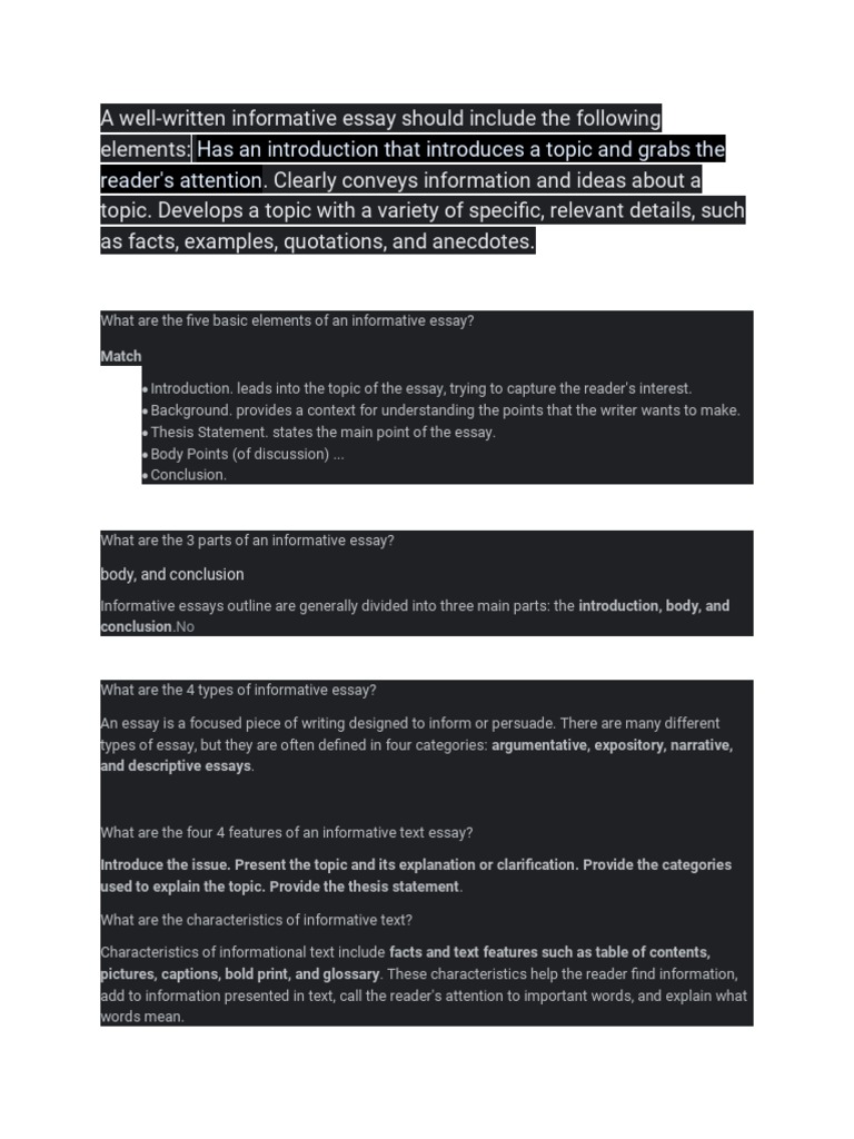 Has An Introduction That Introduces A Topic and Grabs The Reader's Attention | PDF | Essays ...