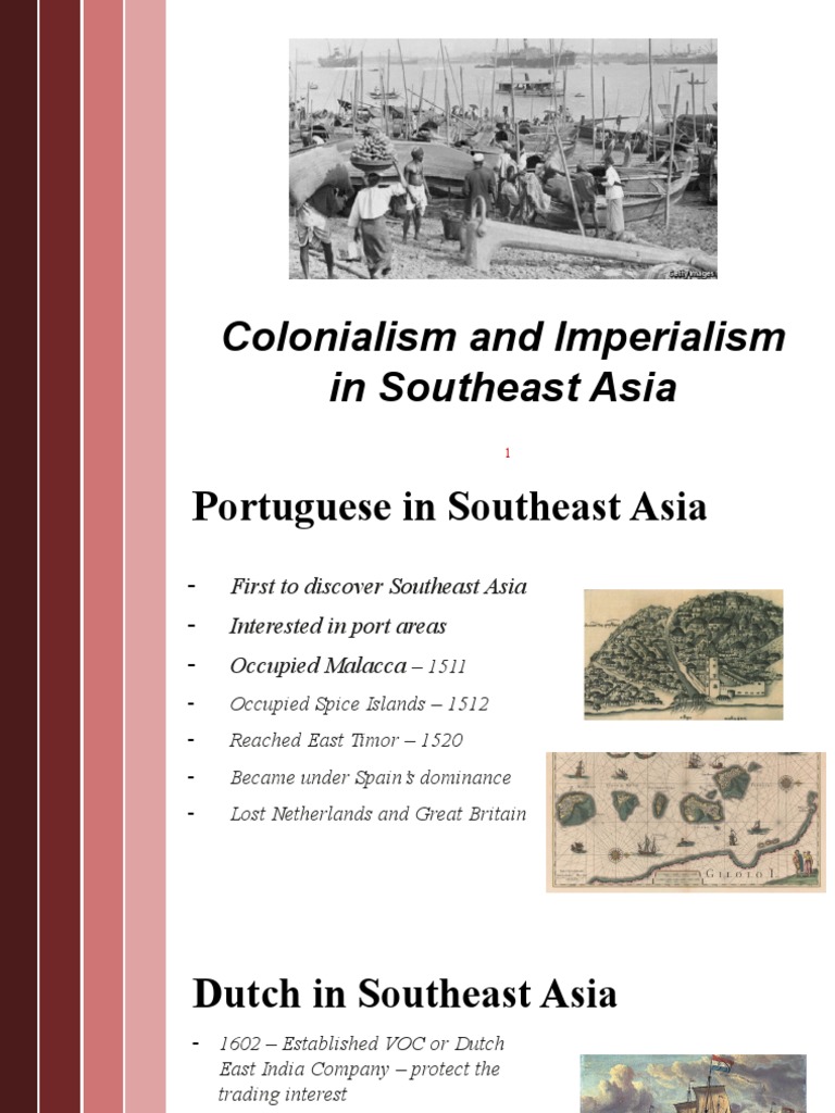 Colonialism and Imperialism in Southeast Asia | PDF | Southeast Asia ...