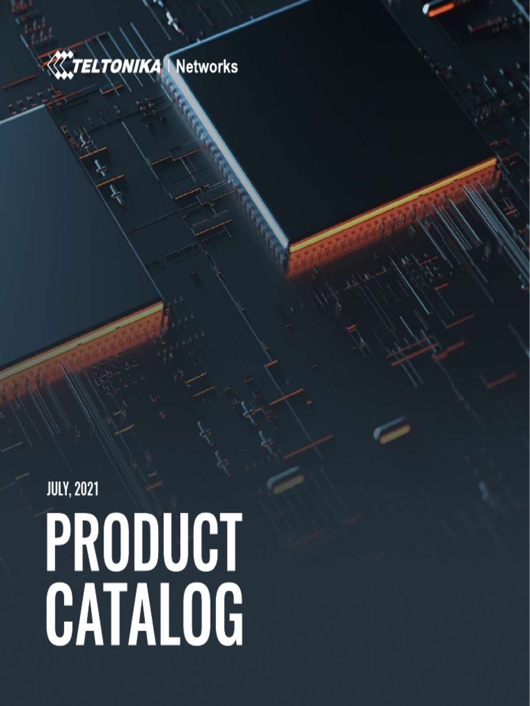 Teltonika Networks Catalogue | PDF | Internet Of Things | Computer Network