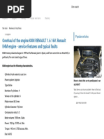 Renault Fault Codes DTC List | PDF | Throttle | Relay