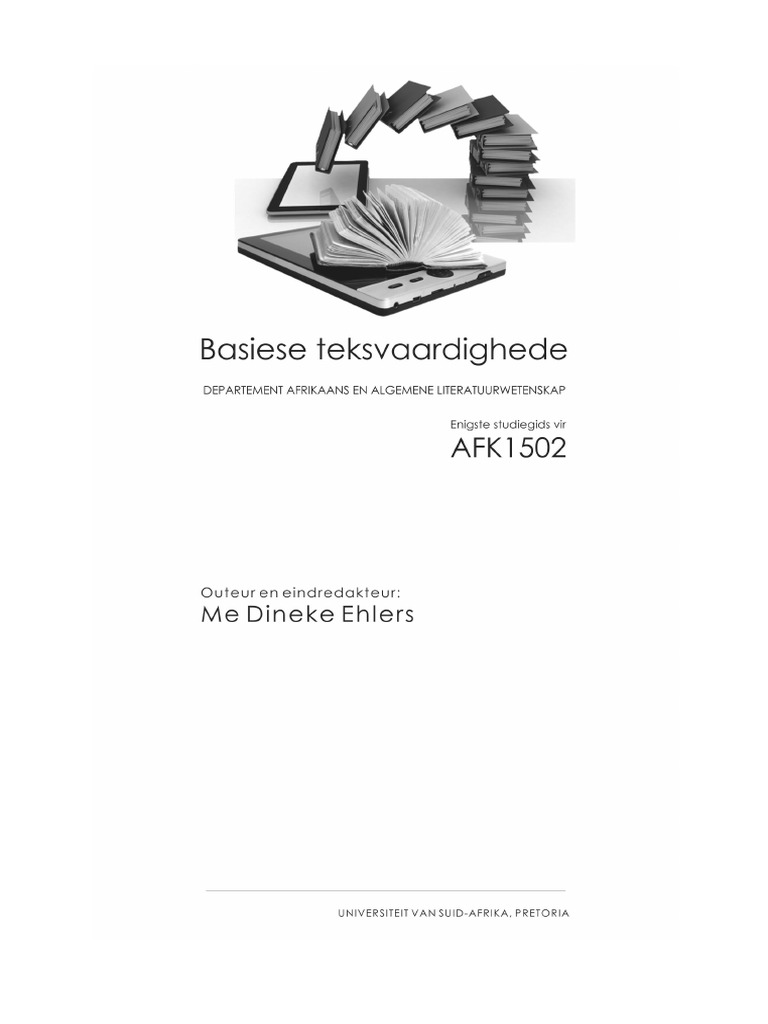 AFK1502 Studiegids | PDF