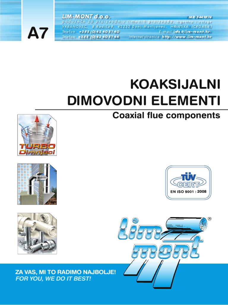 Koaksijalni Dimovodni Elementi | PDF