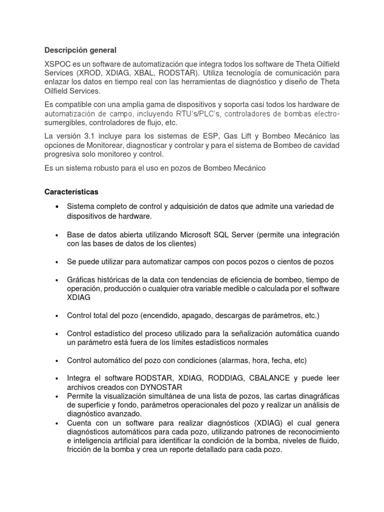 XSPOC | PDF | Servidor (Computación) | Hardware de la computadora