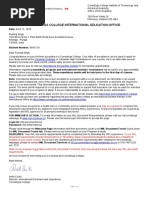 Utk Admission Letter | PDF