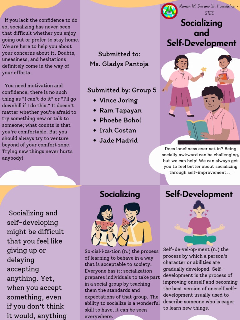 Green Pink Colorful Mental Health Trifold Brochure | PDF | Social Psychology | Behavior Modification