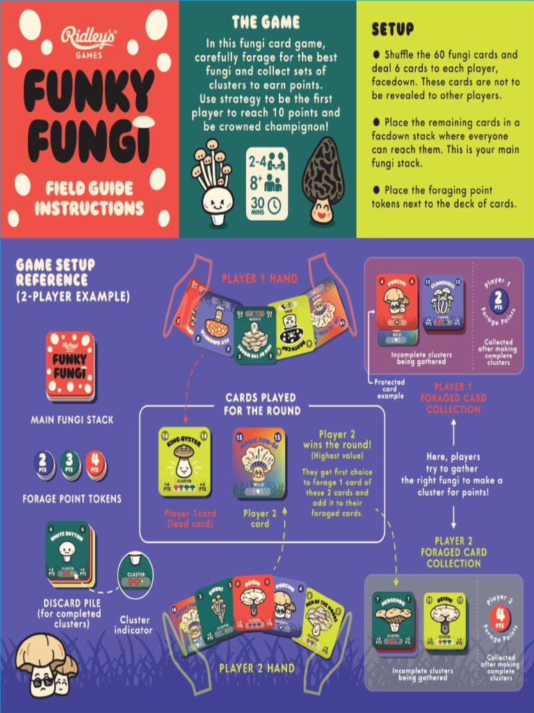 Funky Fungi Rules | PDF