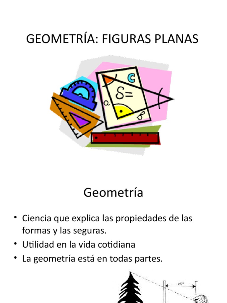 Geometría Power Point | PDF | Rectángulo | Línea (geometría)