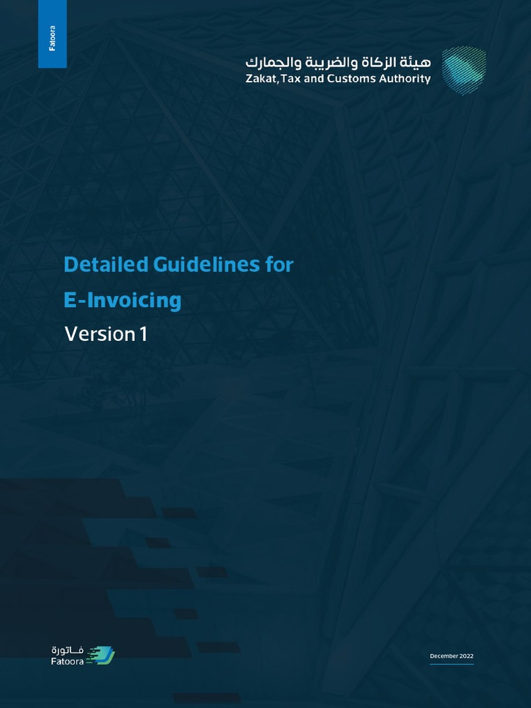E-Invoicing Detailed Guideline | PDF | Invoice | Value Added Tax