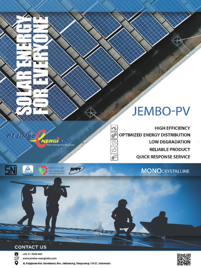 Brosur PV Jembo | PDF