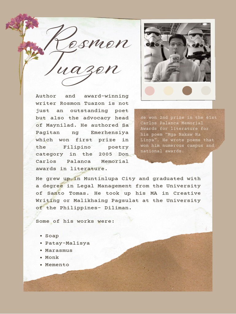 21stcentury Ass3 DoromalArciaga | PDF | Poetry | General Fiction