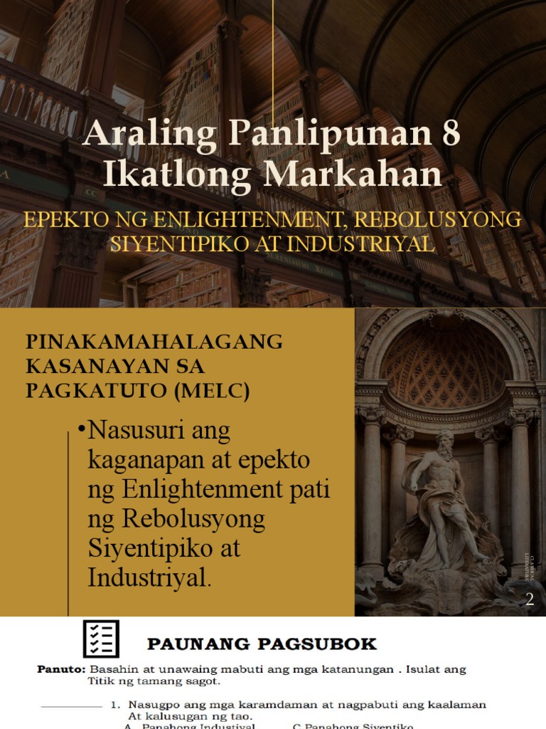 Ap8 Q3 Lesson 9 | PDF