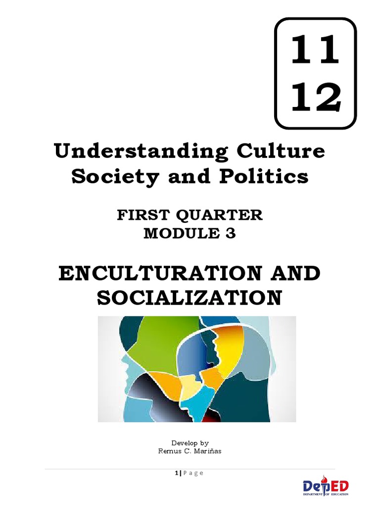 UCSP - First Quarter Module 3 | PDF | Deviance (Sociology ...