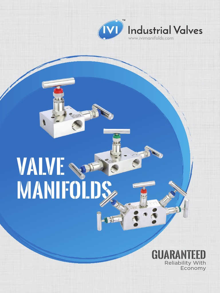 IVI Valve Manifolds Catalogue | PDF | Pipe (Fluid Conveyance) | Valve