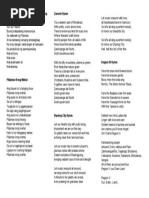 Masbate March and Bicol Hymn Lyrics | PDF