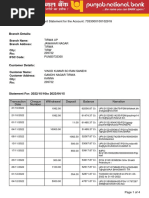 New Union Bank Statement | PDF | Debits And Credits | Debit Card