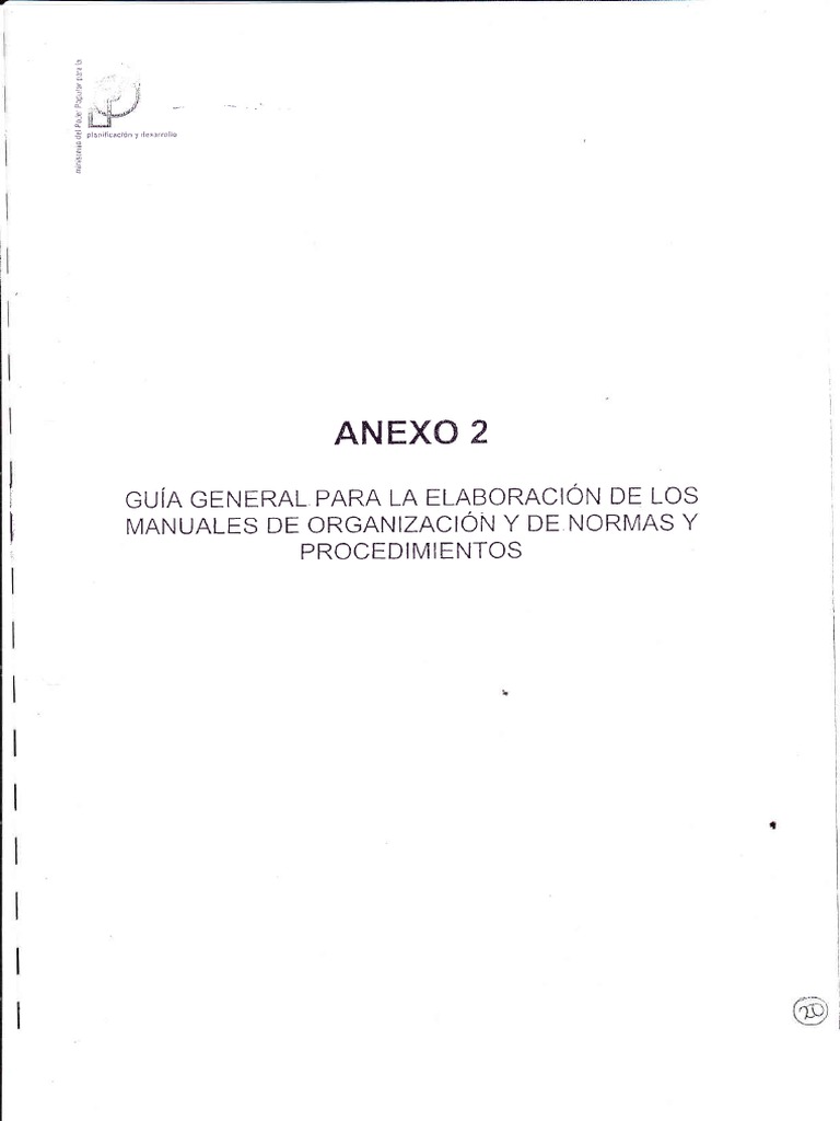 Guia General para La Elaboracion de Los Manuales | PDF | Cultura ...