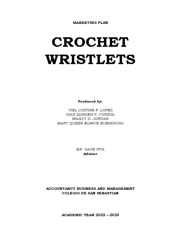 Marketing Plan VJ | PDF | Marketing | Product (Business)