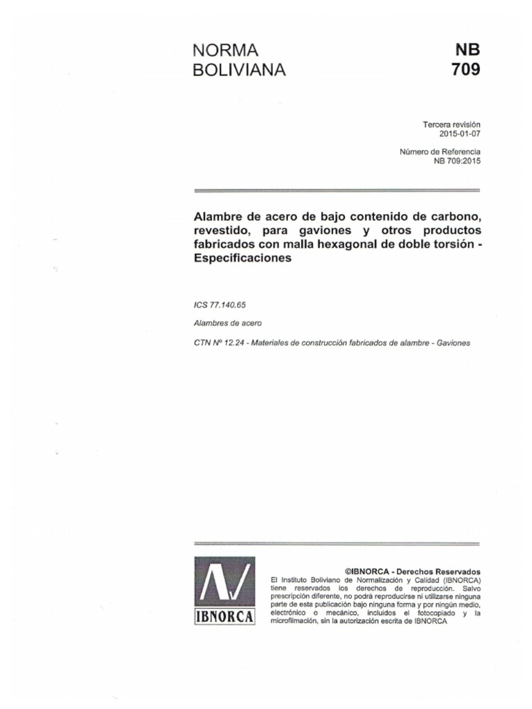 Norma NB-709 - 15 | PDF
