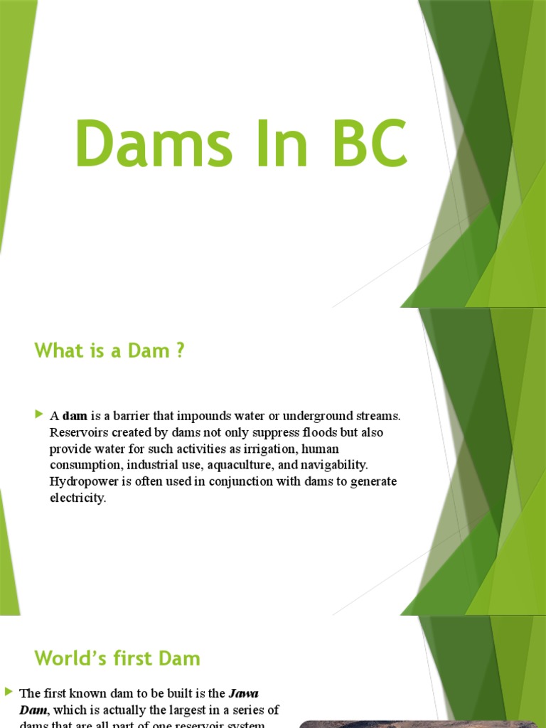 Dams in BC | PDF | Dam | Environment