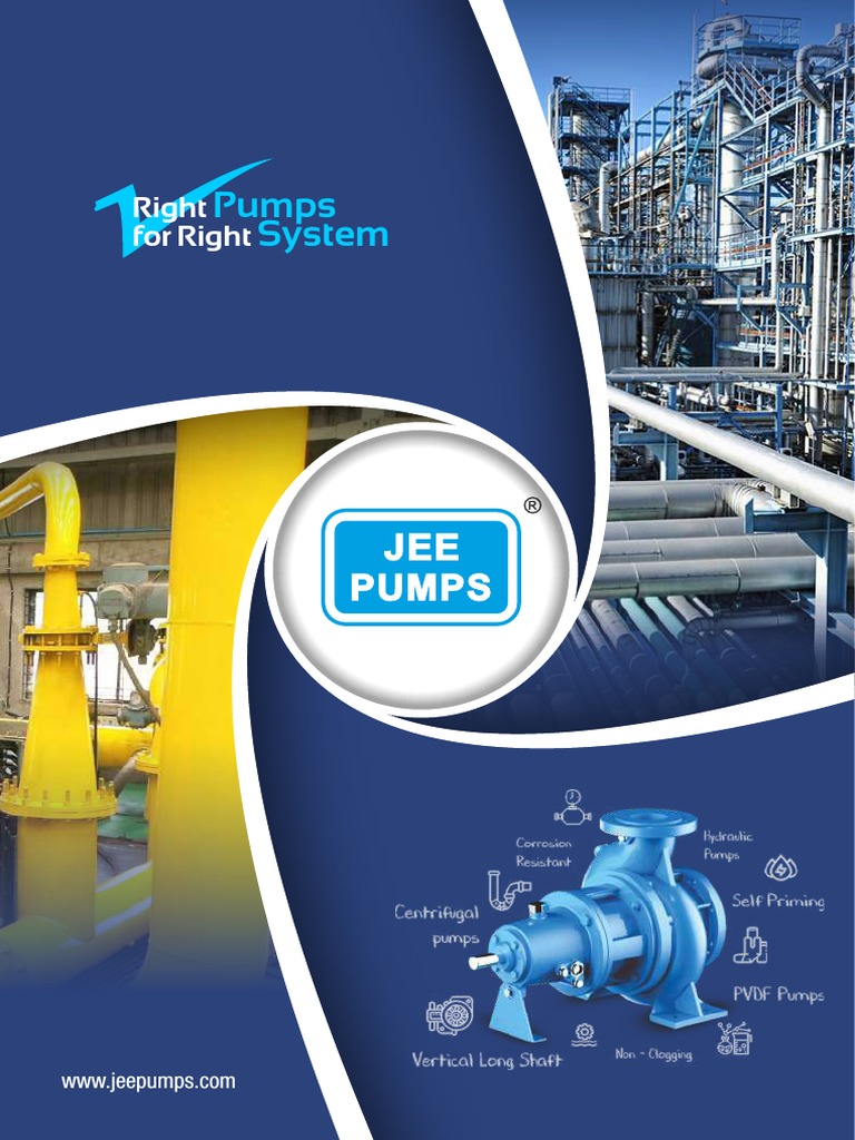 Right Pumps for Right System: An Overview of JEE Pumps' Product ...