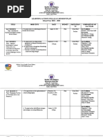 SLAC PLAN 2024-2025 - whole year - edited | PDF | Teachers | Learning