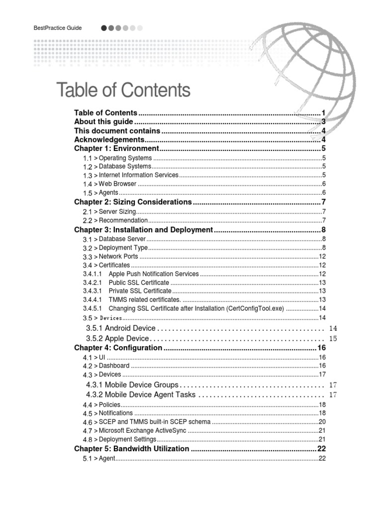 TMMS Best Practice Guide 9.8 Rev1.0 | PDF | Public Key Certificate ...