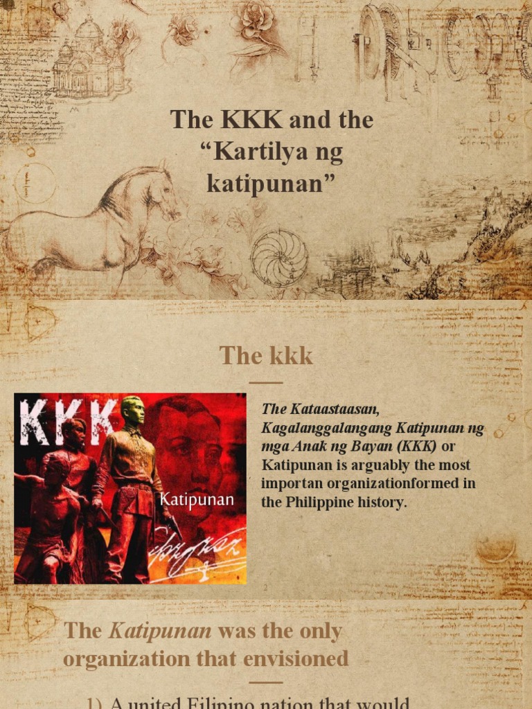 The KKK and The "Kartilya NG Katipunan" | PDF | Spanish Empire ...