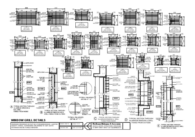 Window Grill Detail (-A) | PDF