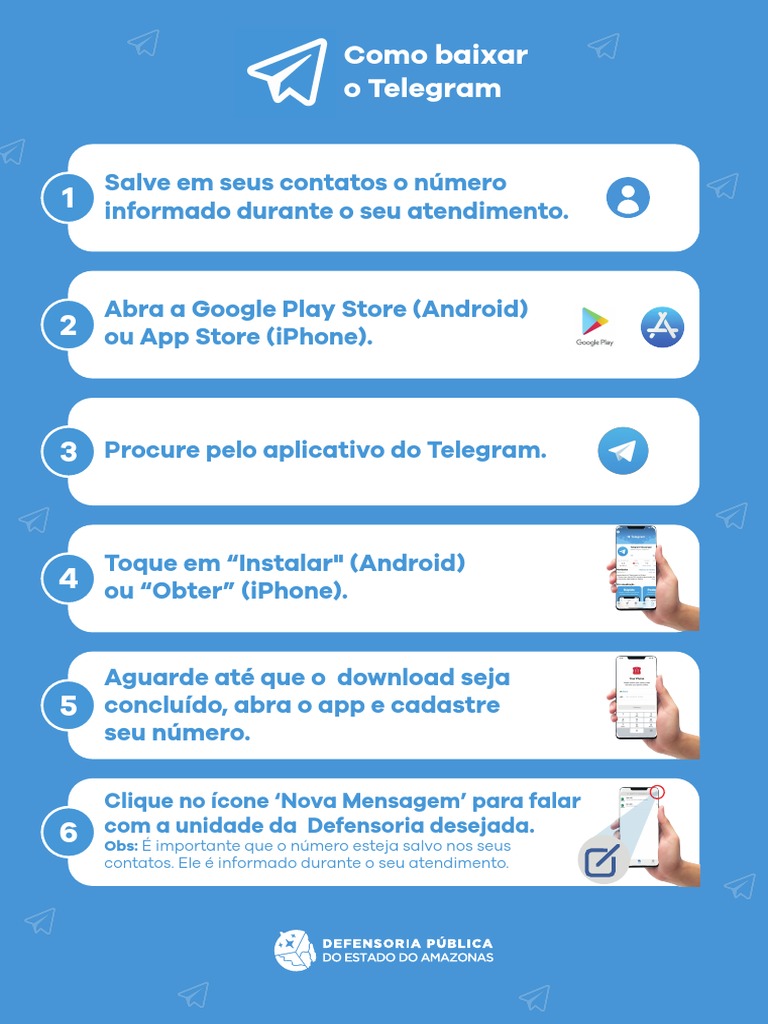 Como Baixar e Instalar o Telegram | PDF