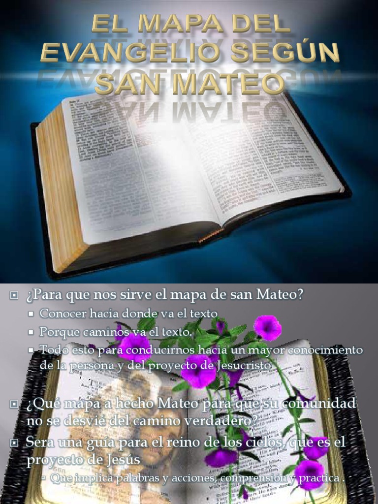 El Mapa Del Evangelio Según San Mateo | PDF