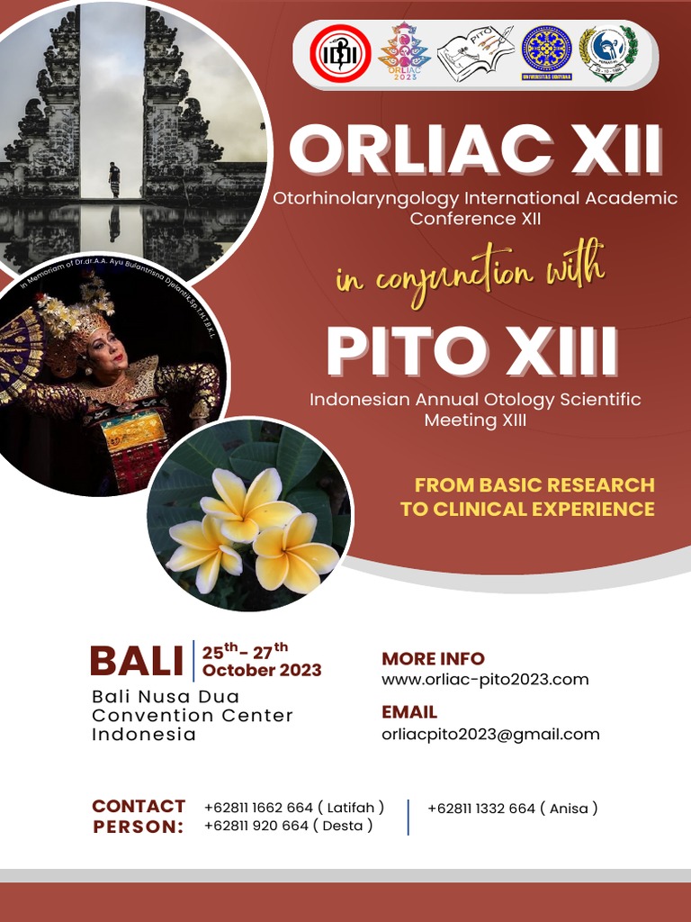 Flyer PITO ORLIAC | PDF | Human Head And Neck
