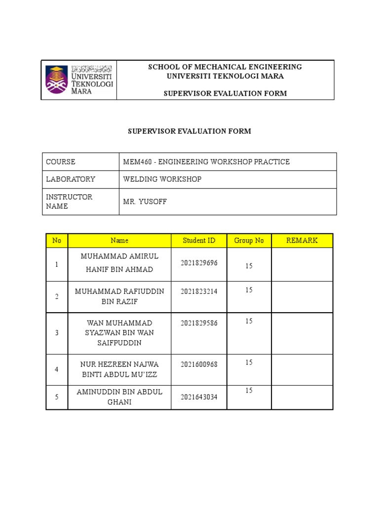 Welding Lab Report | PDF | Welding | Construction