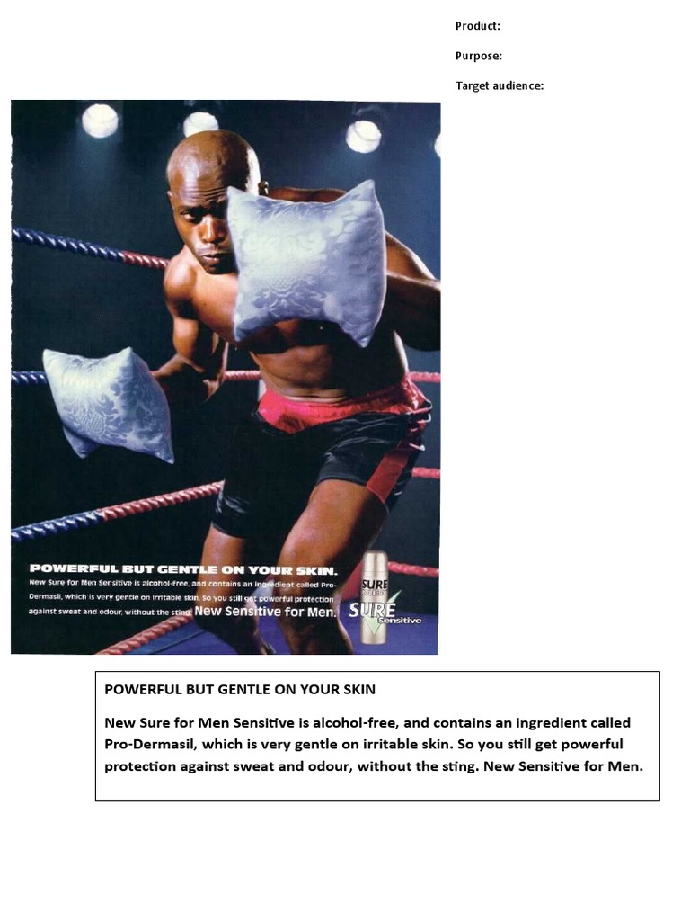 Annotate An Ad - Boxing | PDF | Wellness