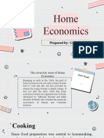 Home Economics PPT - 071445 | PDF | Home Economics