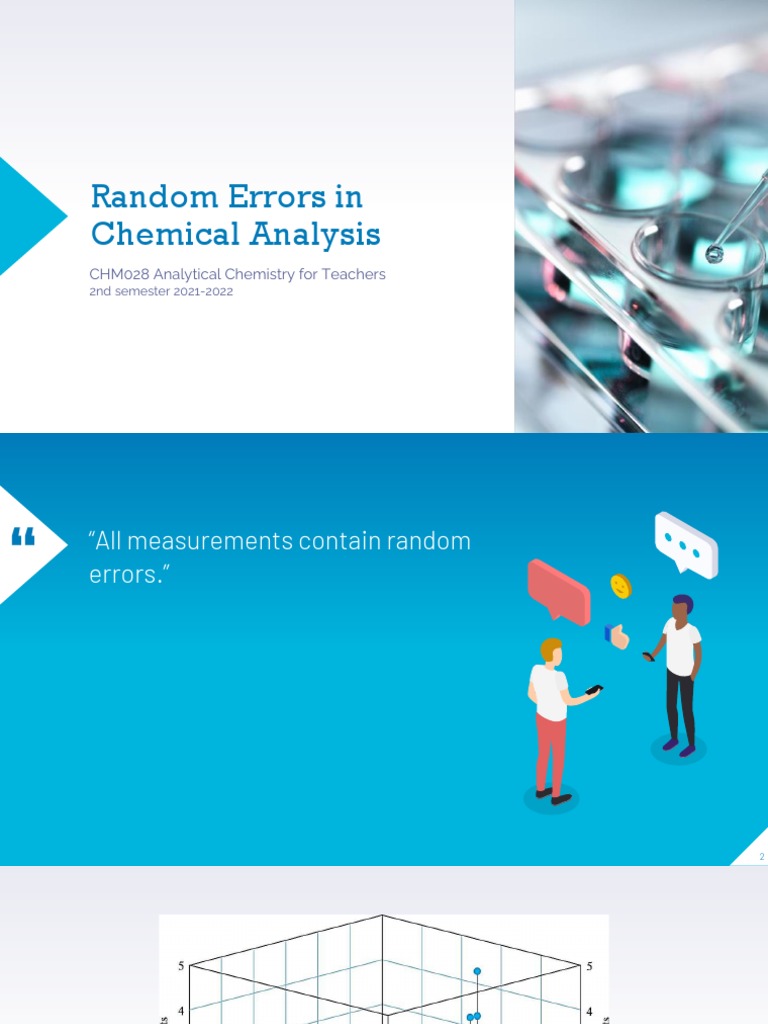 Random Errors in Chemical Analysis: CHM028 Analytical Chemistry For ...