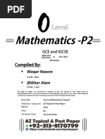 IGCSE Topical Past Papers Addmath P1 | PDF | Mathematics | Mathematical ...